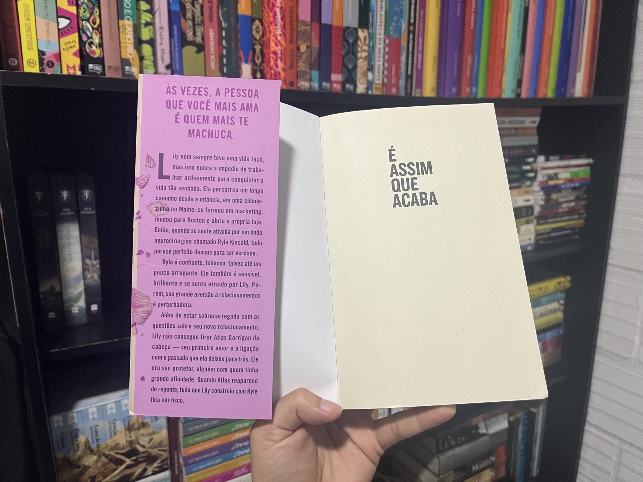 Resenha do livro É Assim que Acaba (Colleen Hoover)